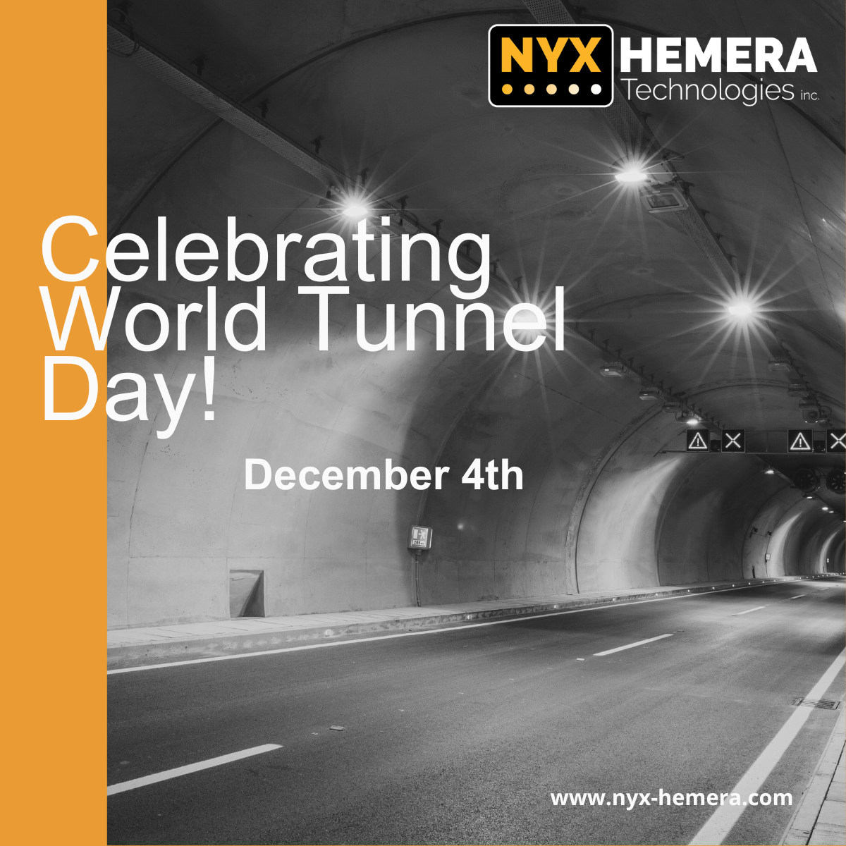 CELEBRATING WORLD TUNNEL DAY! – Nyx-Hemera